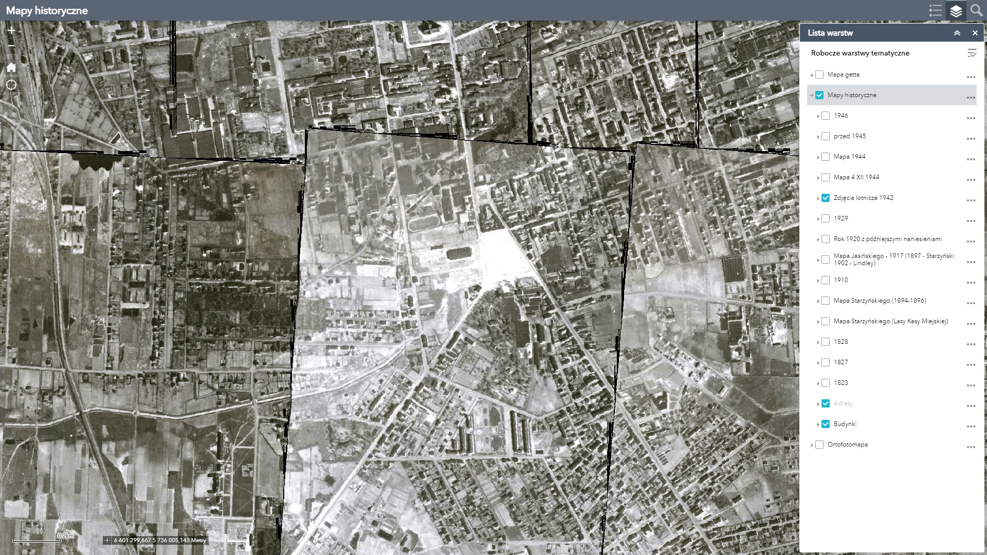 Mapy tematyczne – InterSIT